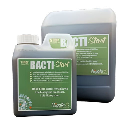 Niigata® Bacti Start - Effektiv filterstart til alle filtertyper
