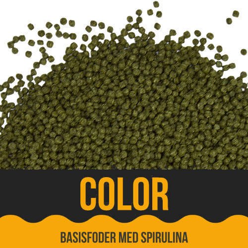 Yamakoshi® Economy Color - basisfoder med Spirulina