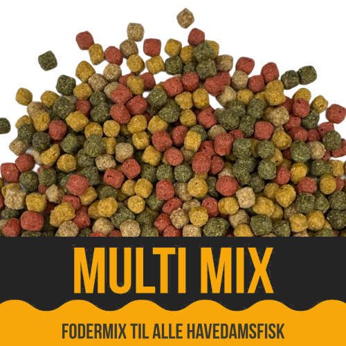 Yamakoshi® Economy Multi Mix - Et fodermix til havedamsfisk