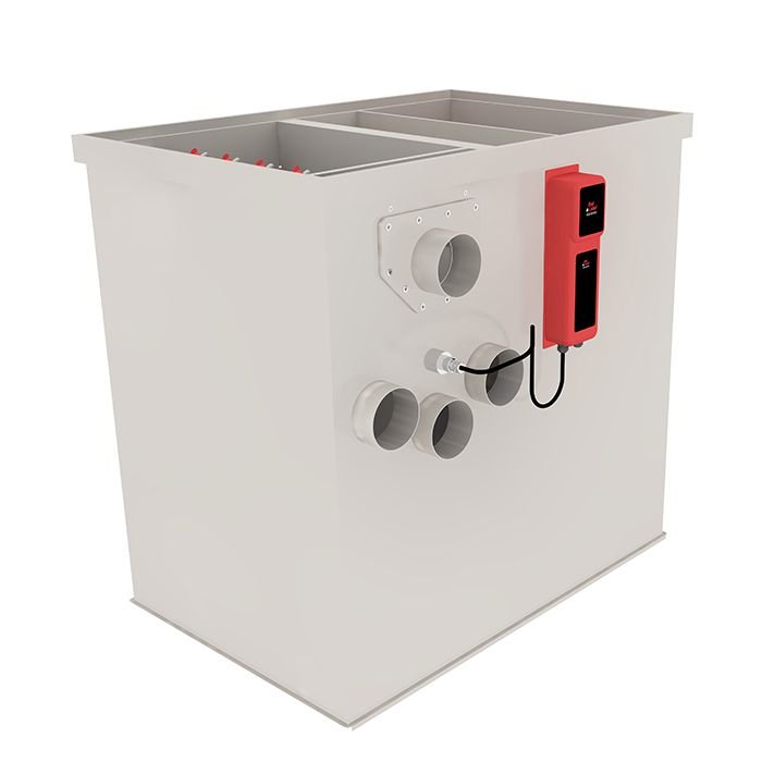 Red Label HAPPY Kombi filter, komplet med tromle og biomedier