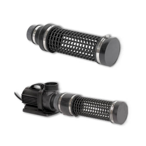 Gitterrør Sort - Ø 110cm | Tilbehør til havedam | KOIMAD.dk